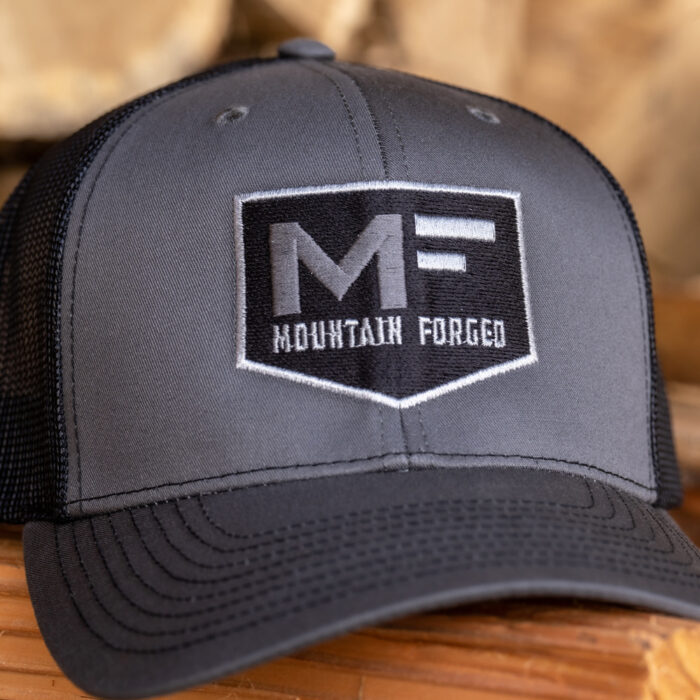 MTN Forged Grey/BLK Patch Snapback – Mountain Forged